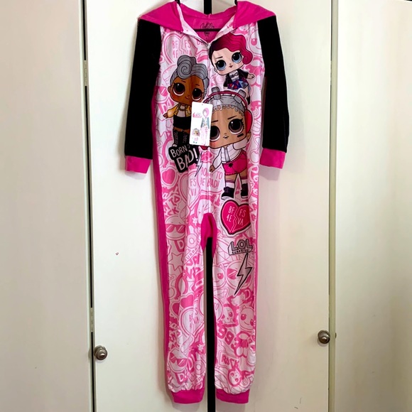 Pajamas | Girls Lol Surprise Onesie Pajama | Poshmark